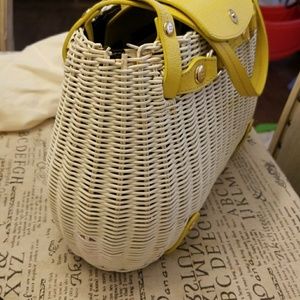 kate spade | Bags | Basket Weave Hand Bag | Poshmark
